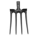 HONITANO Landscaping 1Pack Silver Steel Pitch Fork Replacement Head for ...