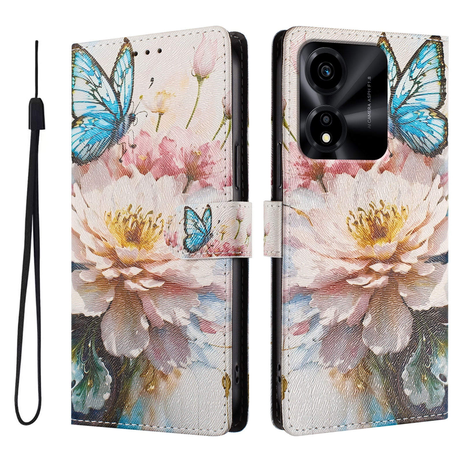 FOXDOCK Funda Tipo Cartera para Honor Magic X5C Plus con Soporte y ...