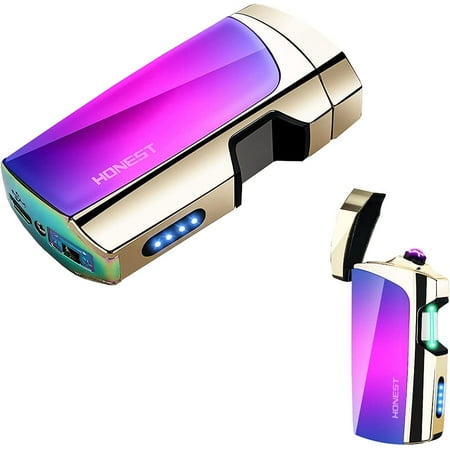 Infrared Sensor Plasma Lighter, Windproof Dual Arc Lighter Outdoor ...