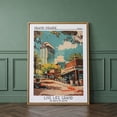 Affixzi Grand Prairie Travel Poster, Retro Travel Poster, City Wall Art ...