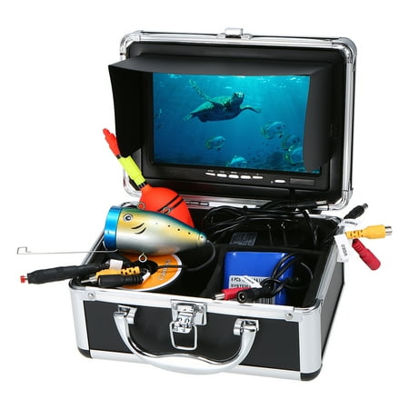Lixada Portable 7 inch LCD Monitor Fish Finder Waterproof Underwater ...