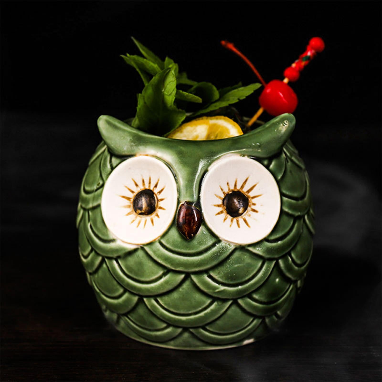 Click here for Runquan Ceramic Cocktail Tiki Mug Tiki Glass Anima... prices