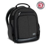 Portable Camera Backpack for DSLR / SLR (Black) by USA Gear w ...