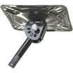 Attwood Lock\'N-Pin 3/4" Black E-Coated-Pin Seat Mount, Without Spring ...