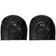 ADCO 3976 Black Oversize Vinyl Ultra Tyre Gard Wheel Cover, (Set of 2 ...