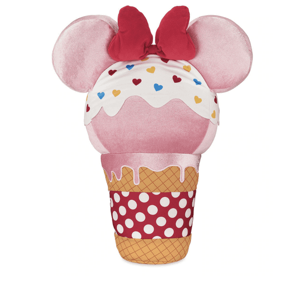 Disney Parks Minnie Mouse Ice Cream Cone Scented Plush New with Tags ...