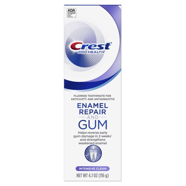 Crest Gum and Enamel Repair Toothpaste, Intensive Clean, Mint, 4.1 oz ...