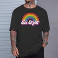 Be Kind Gay Pride Lgbt Ally Rainbow Retro Women TShirt - Walmart.com