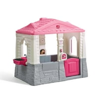 Step2 Neat and Tidy Pink Cottage Playhouse, for Toddlers - Walmart.com