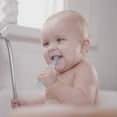 Haakaa 360 Silicone Baby Toothbrush Teether (Clear) - Walmart.com