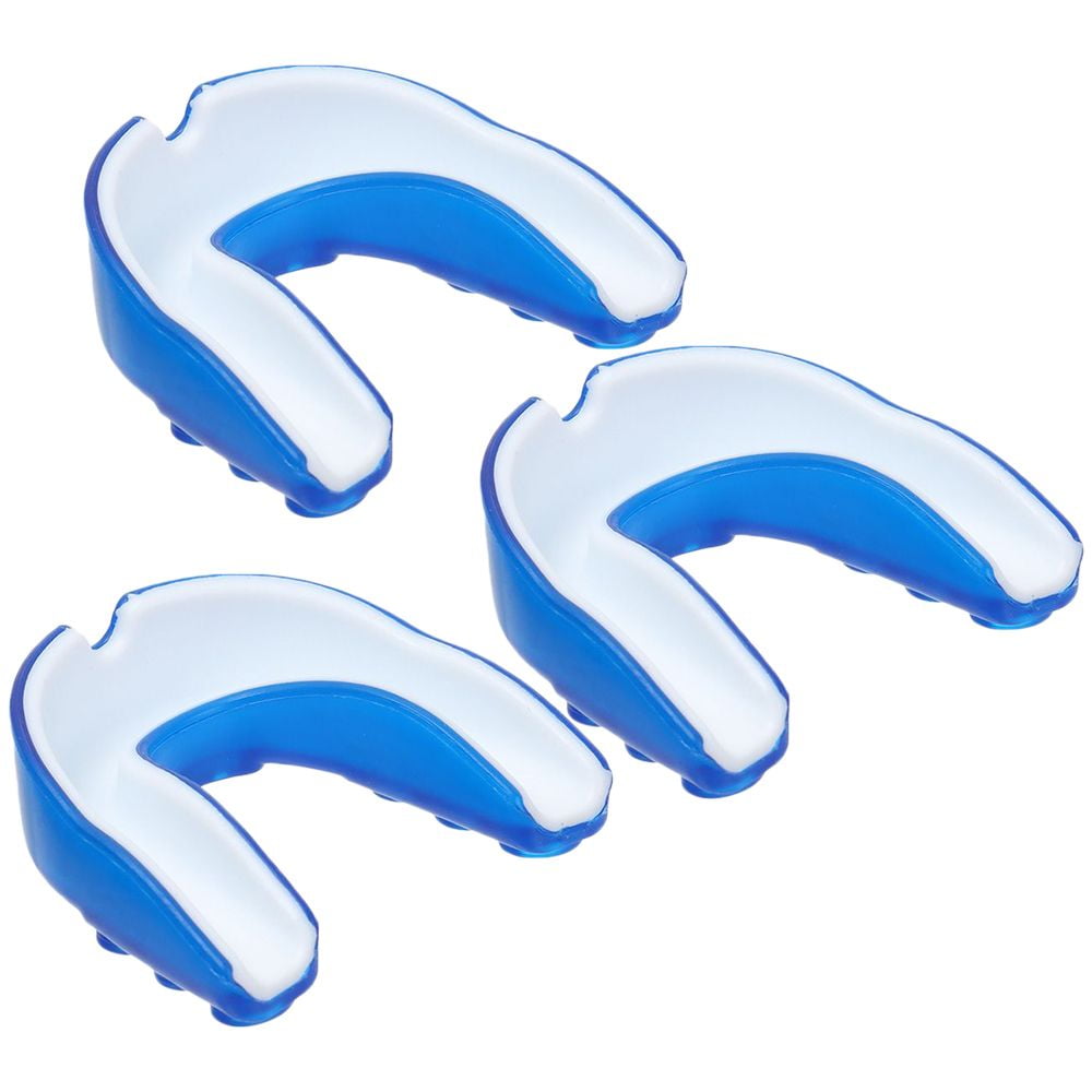 3PCS New Football Silicone Professional Boxing Gum Shield Mouth Guard ...