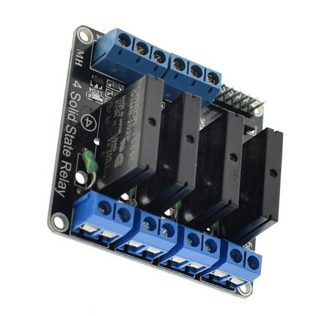 5V DC Solid-state Relay Module DC solid state 1/2/4 Channel Control ...