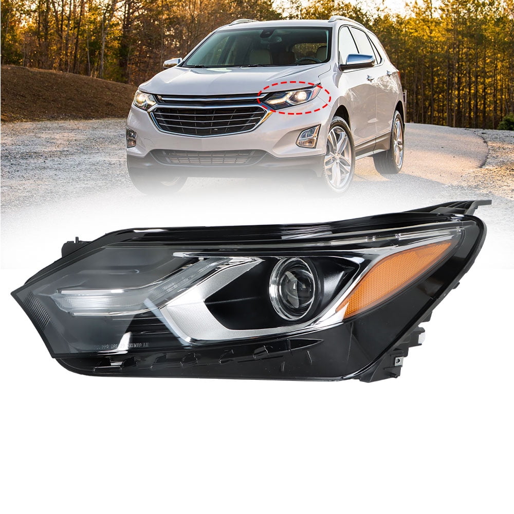 LABLT Replacement for 2018 2019 2020 2021 Chevy Equinox Headlight with ...