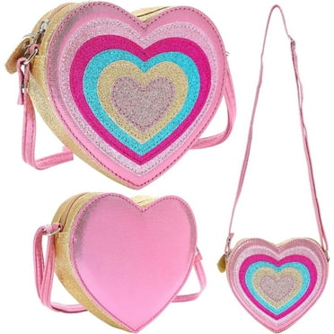 Little Girls Crossbody Purses for Kids - Toddler Mini Cute Princess ...