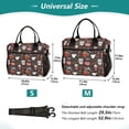 ALAZA Red Coffee Time Print Cooler Lunch Bag Insulated Reusable Lunch ...