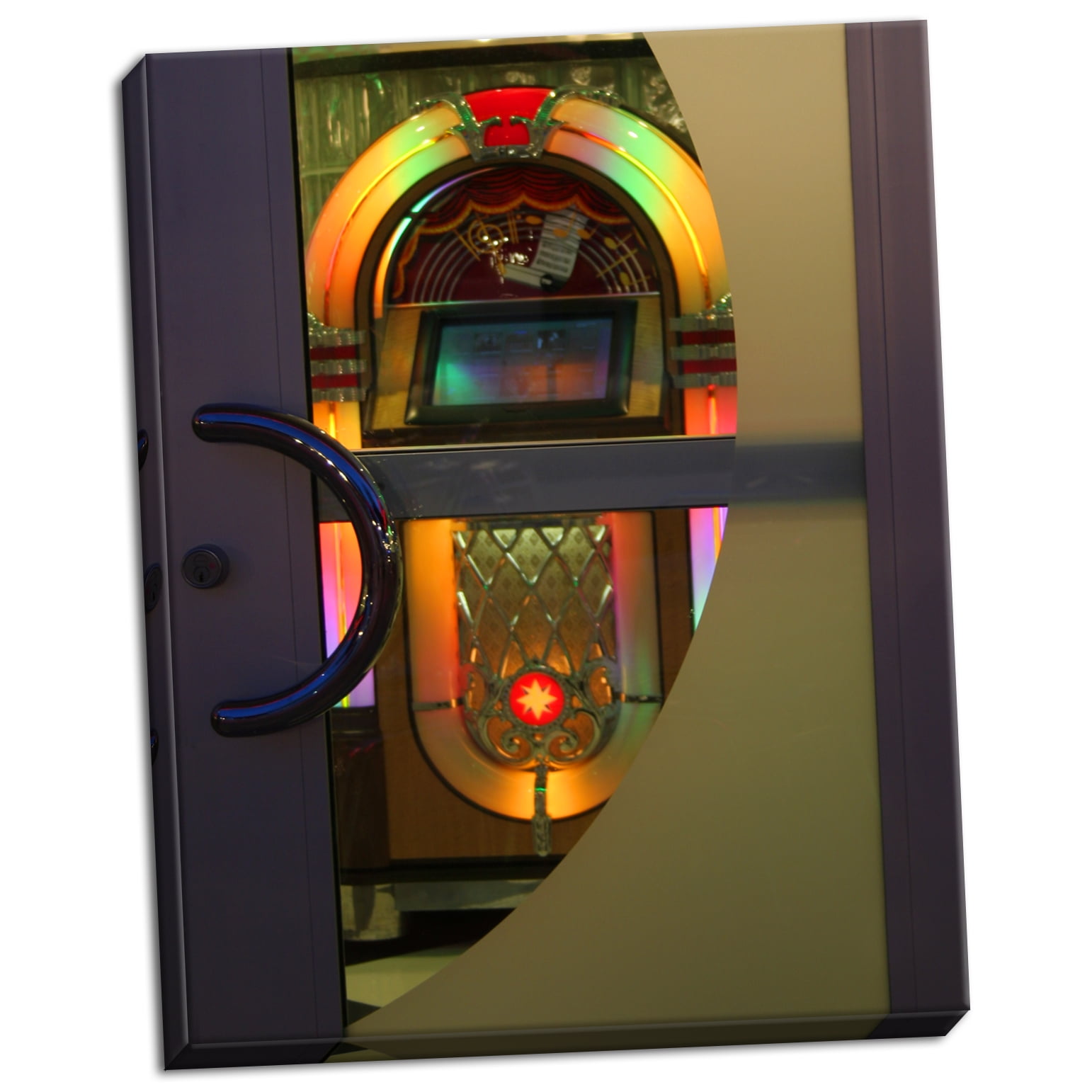 Gango Home Decor Juke Box III by Scott Larson (Ready to Hang); One ...