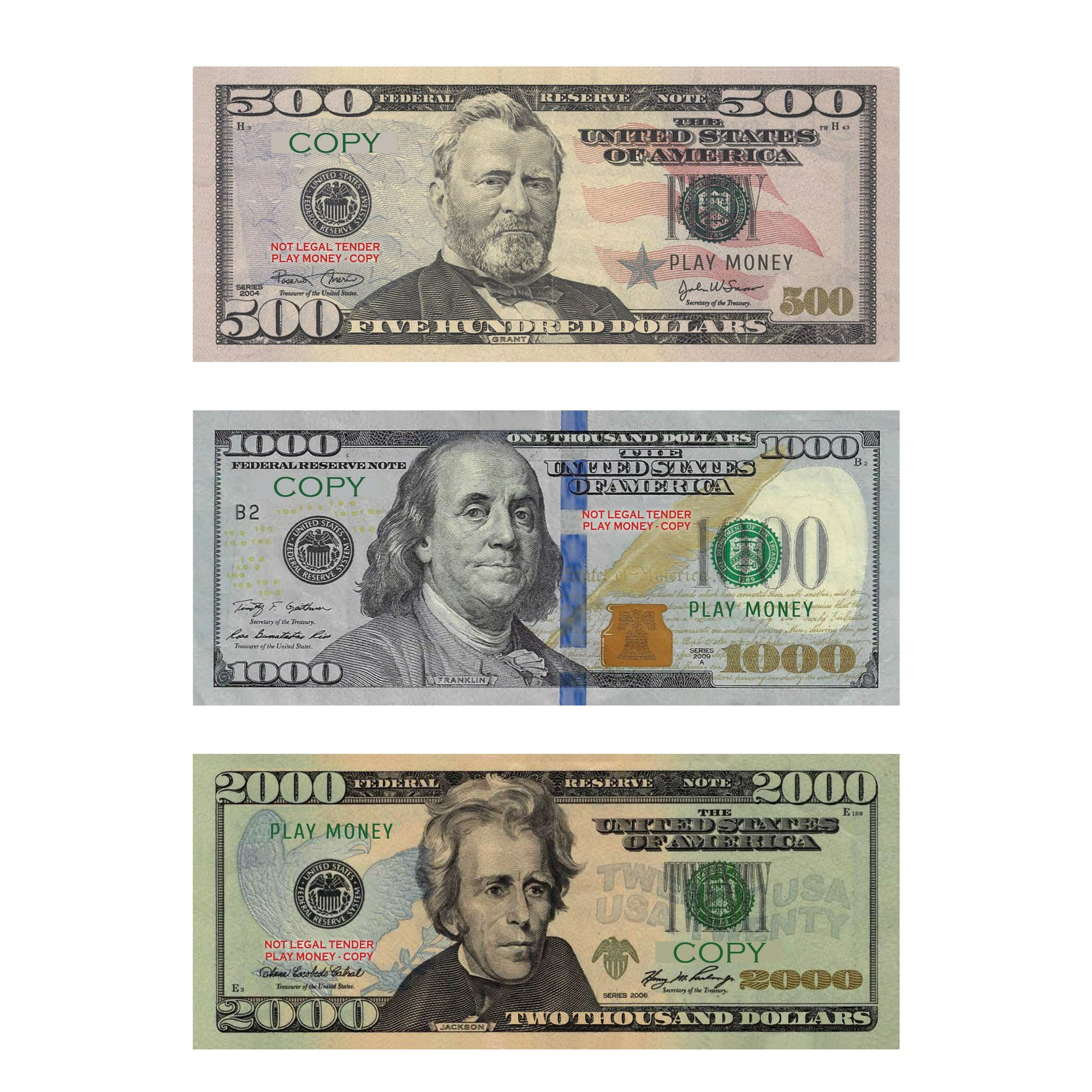 Money 1000 Dollar Bills