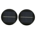 6V Round Solar Cell Panel, 0.5W, Waterproof Durable For Garden ...