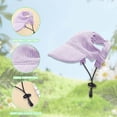 Dog Baseball Cap - Summer Beach Visor Hat with Ear Holes, Adjustable ...