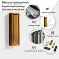 ABCISI 4Pcs Foldable Wall Hook, Heavy Duty Multipurpose Hook for ...