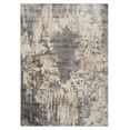 Luxe Weavers Euston 7680 Abstract Area Rug, Grey 8x10, Stain-Resistant ...