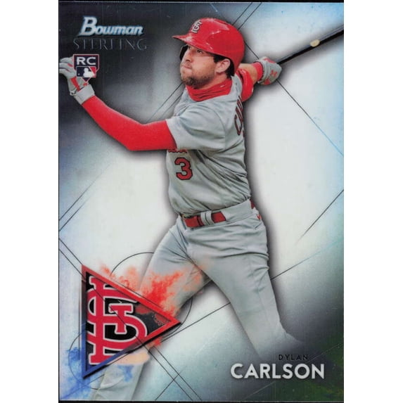 2021 BOWMAN STERLING ROOKIES #BSR-74 DYLAN CARLSON RC ST. LOUIS ...