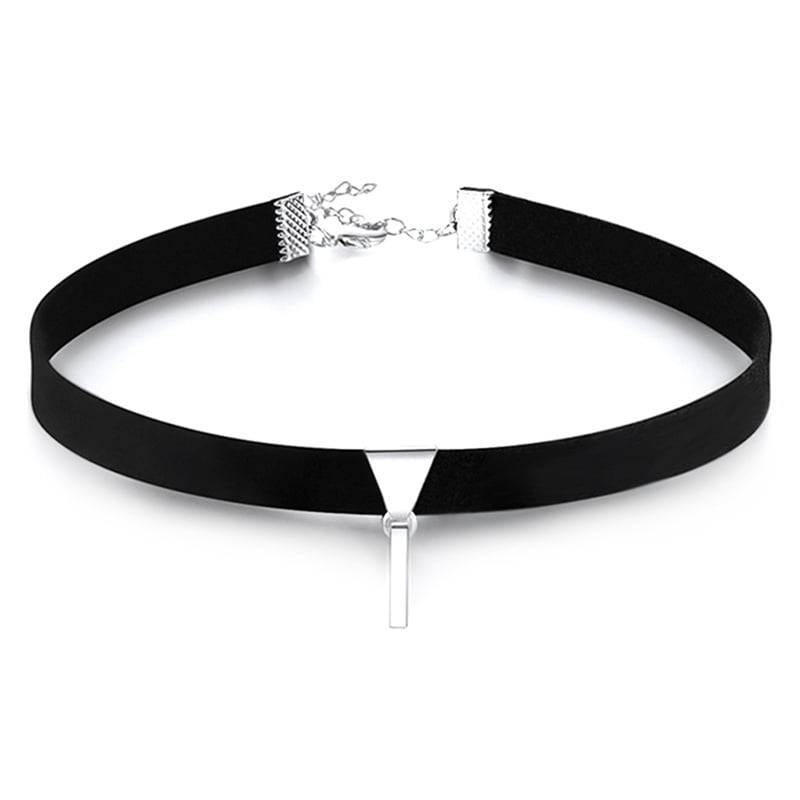 Click here for Nobrand Choker Necklace Faux Leather Alloy Choker... prices