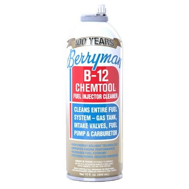 Berryman Products B-12 Chemtool Fuel Injector and Carburetor Cleaner ...