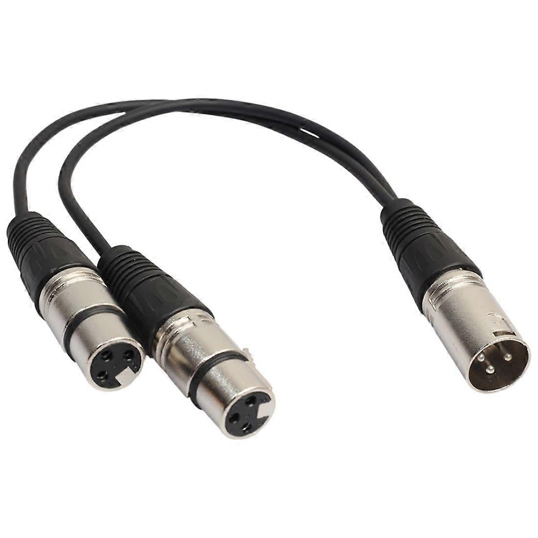 30cm 3 Pin XLR CANNON Audio Connector Adapter Cable | Walmart en línea