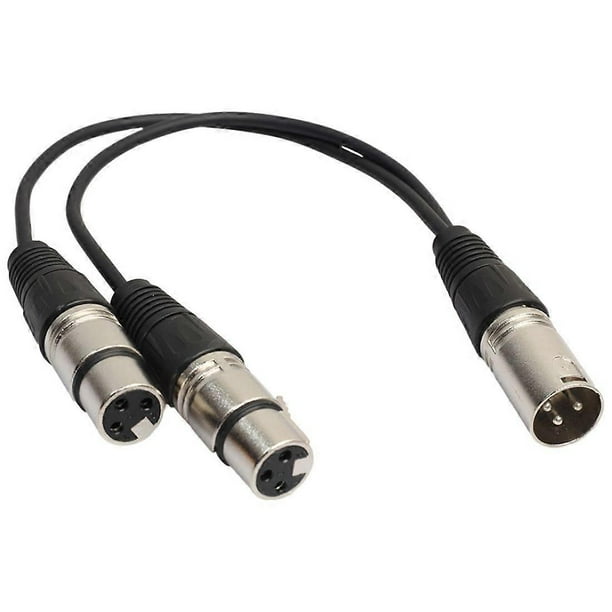 30cm 3 Pin XLR CANNON Audio Connector Adapter Cable | Walmart en línea