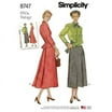 Simplicity Misses' Size 16-24 1940s Vintage Dress Pattern, 1 Each ...