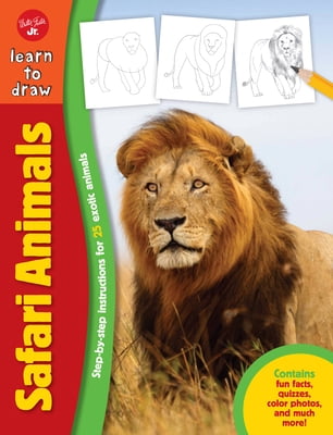 Pre-Owned Learn to Draw Safari Animals: Step-By-Step Instructions for ...