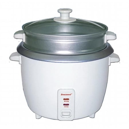 4 Cup - 0.8 Liter - Rice Cooker with Steamer - White Body - Walmart.ca