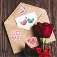 ABODELINE Valentines Stickers, Love Stickers, 50PCS Holographic ...