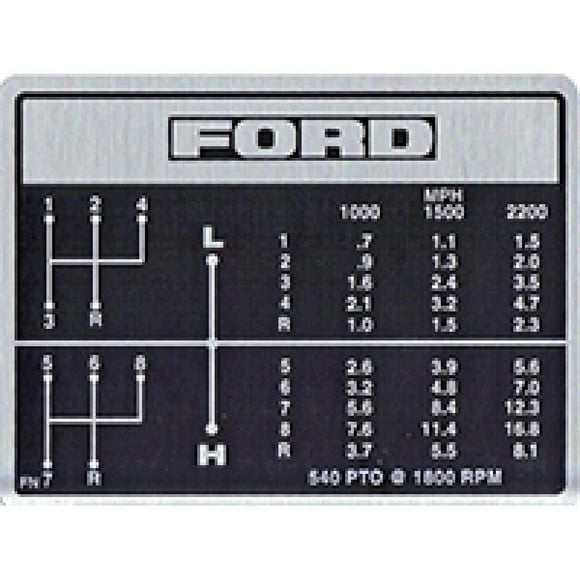 Ford Tractor Decals