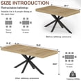 42" Round Dining Table for 4, Farmhouse Kitchen Table with Storage ...