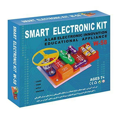 solaration snap-on circuits electronic educational kit, 58 models to ...
