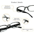 4 Pairs Reading Glasses, Blue Light Blocking Glasses, Computer Reading ...