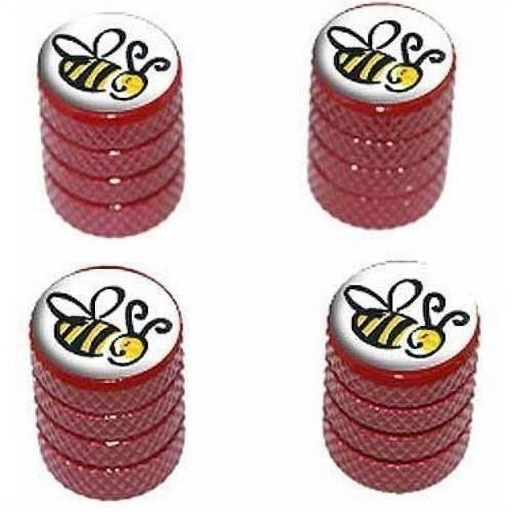 Bumble Bee Tire Rim Wheel Aluminum Valve Stem Caps, Multiple Colors ...