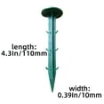 EISENSP Garden Landscape Stakes 4.3 Inch Green Plastic Pack of 60 ...