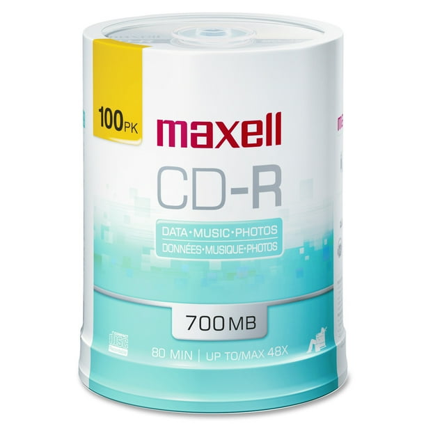 Maxell 648720 48x CD-R Media - Walmart.com