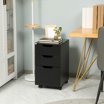 Baytocare File Drawer Cabinet with 3-Drawer Tall Chest Nightstands for ...