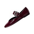 Plus Size Wide Width Pointed Toe Shallow Cut Lace Trim Women's Casual ...