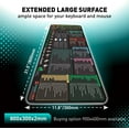 Excel Shortcut Keys Mouse Pad - Extended Large XL Cheat Sheet Gaming ...