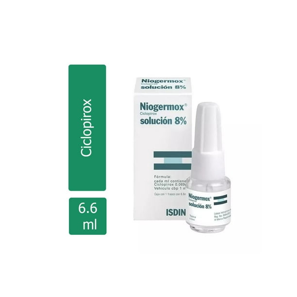Niogermox Solución 8% Caja Con 1 Frasco Con 6.6 mL | Walmart en línea