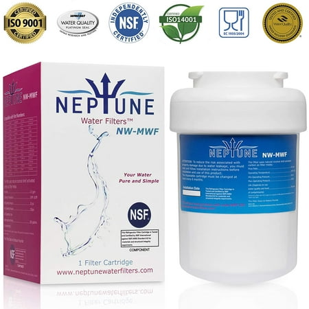 GE MWF Premium Refrigerator Water Filter - GE MWF, MWFP, MWFA, GWF ...