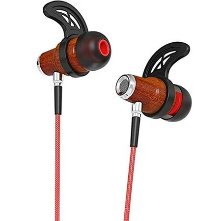 Symphonized NRG 2.0 Bluetooth Wireless Wood in-Ear Noise-isolating ...