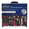 Apollo Tools 71-Piece Household Tool Kit, Pink - Walmart.com