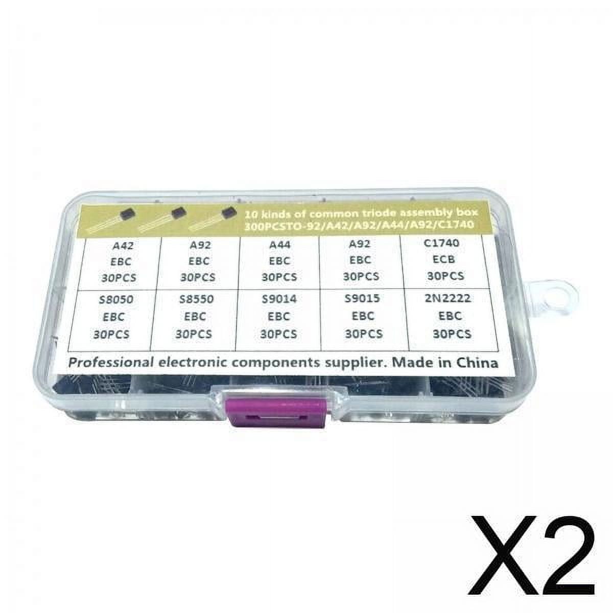 Transistor,Kit surtido de transistores de 10 valores A92 A94,TO 92 ...