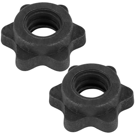 1 Pairs Dumbbell Hex Nut,dumbbell Rod Nut,spinlock Collars-- | Walmart ...